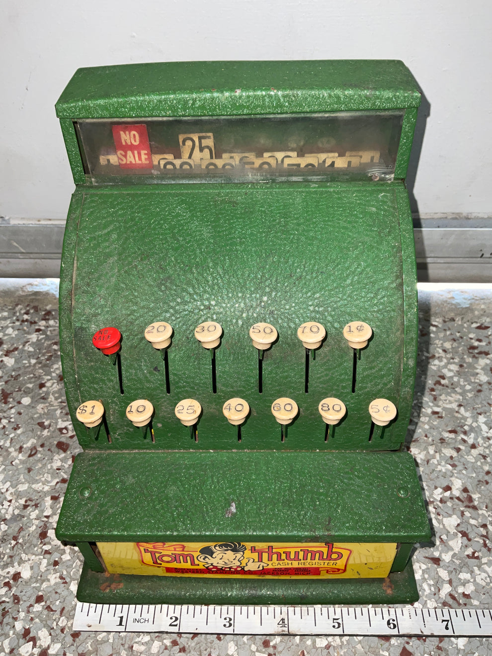 Vintage Metal Tom Thumb Cash Register by Western Stamping Co – Terra ...