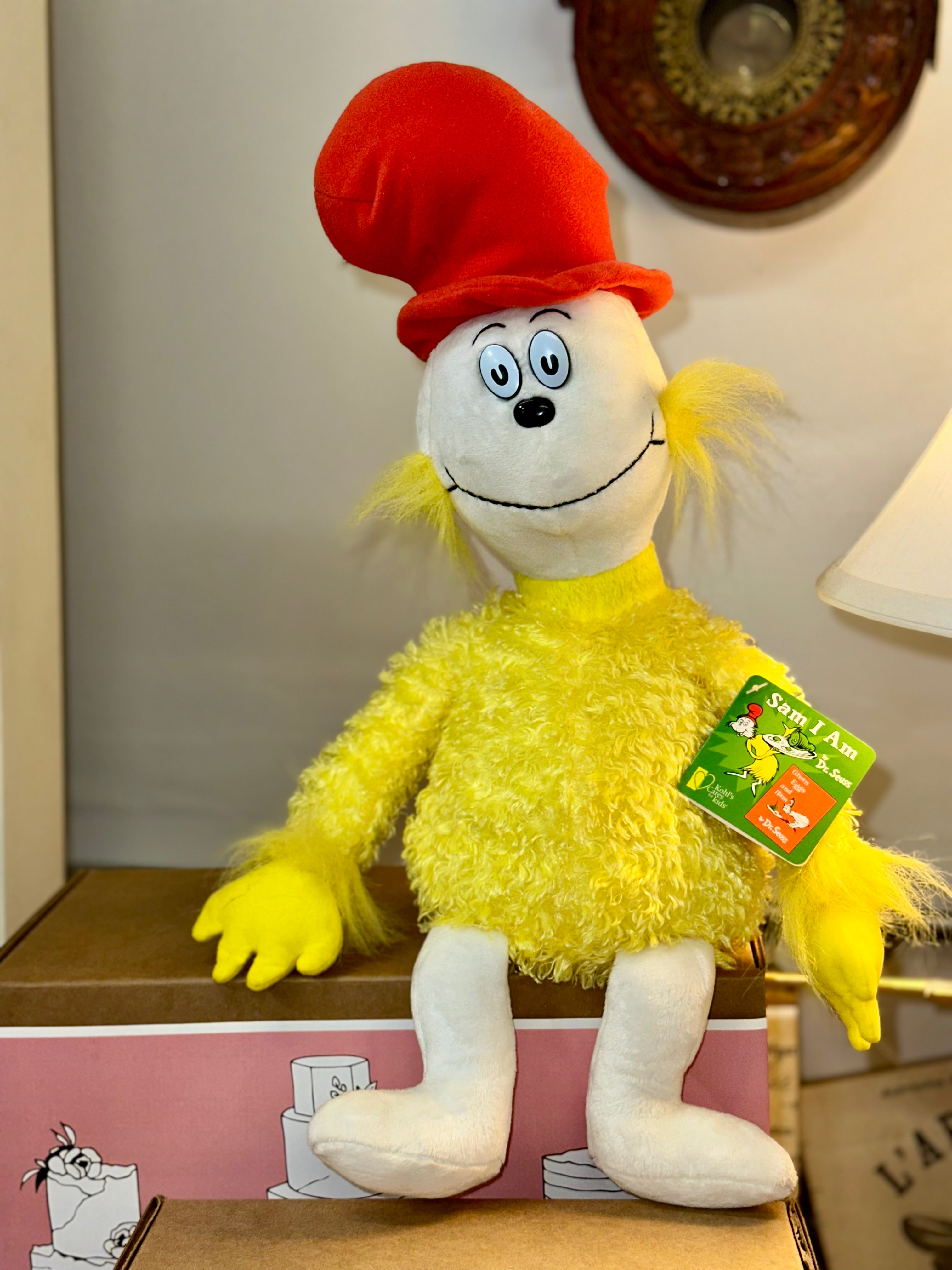 Sam-I-Am Plush Toy – Dr. Seuss Green Eggs and Ham – Terra Americana