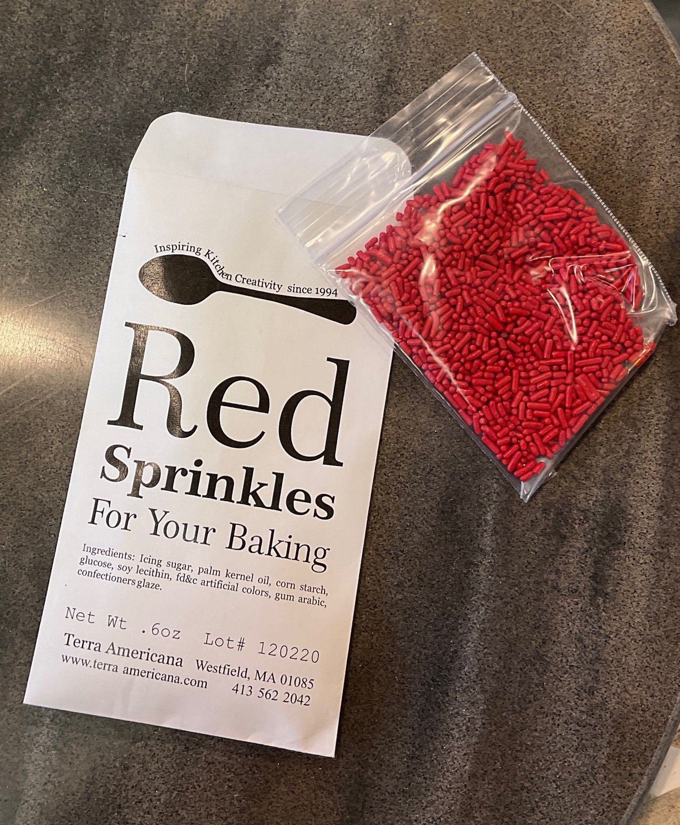 Sprinkles for Cookies and Cakes - Red, Rainbow, Orange, Candy Cane ...