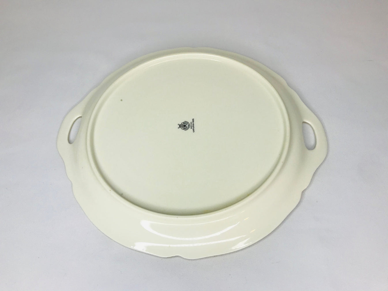 Castleton china castleton rose handled cake plate – Terra Americana